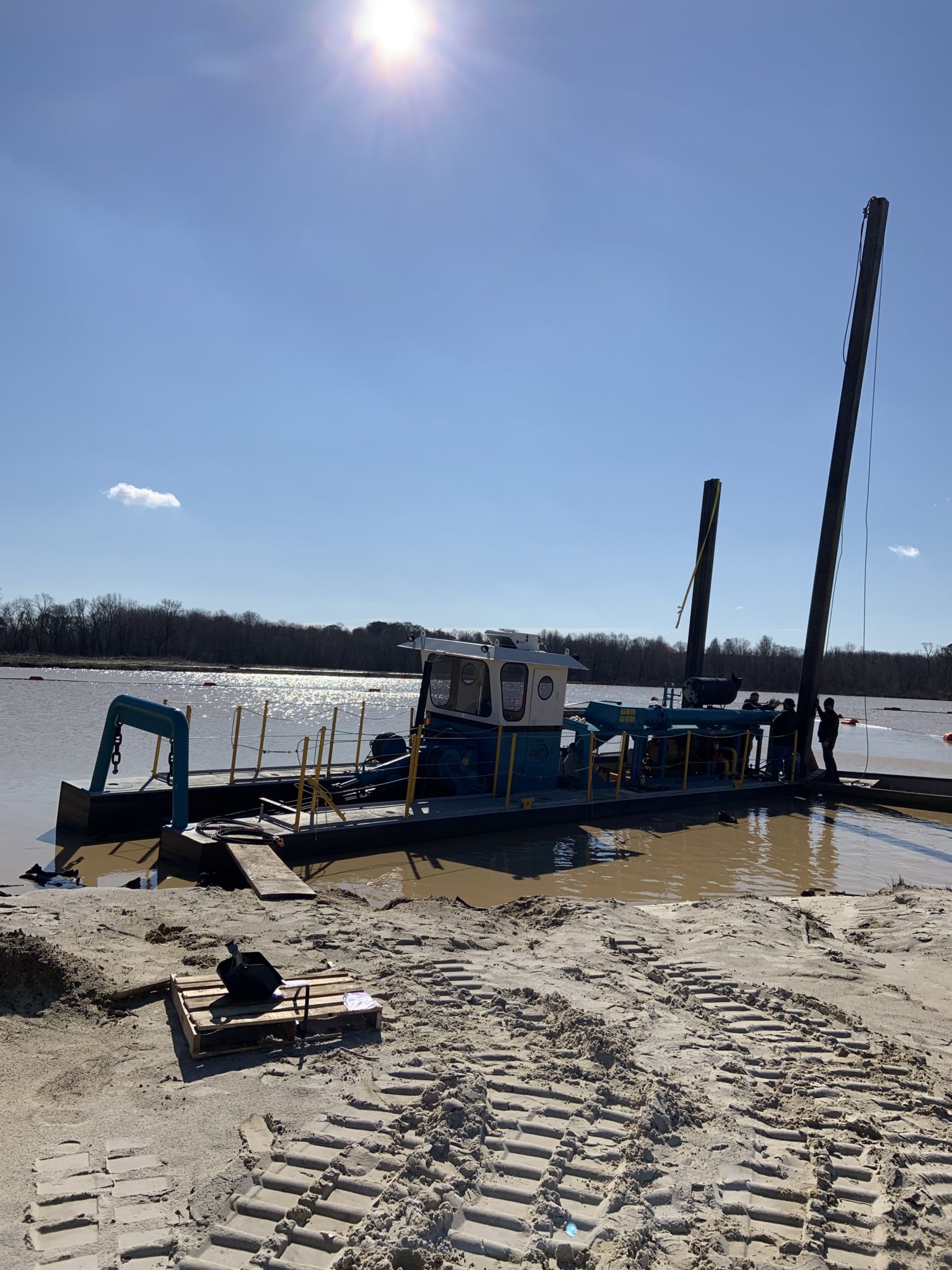 12in DSC Shark Class Dredge | Western Dredge & Supply Co.