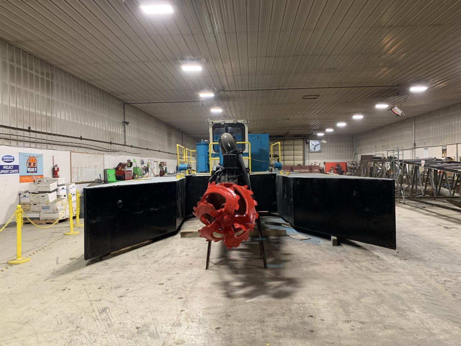 8in DSC Moray Class Swinging Ladder Dredge | Western Dredge